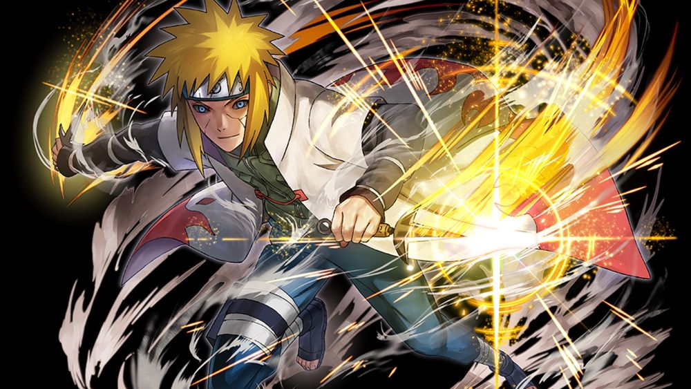HD desktop wallpaper: Anime, Naruto, Weapon, Blonde, Blue Eyes, Minato ...