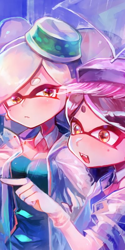 Phone wallpaper: Callie (Splatoon), Video Game, Splatoon, Marie ...