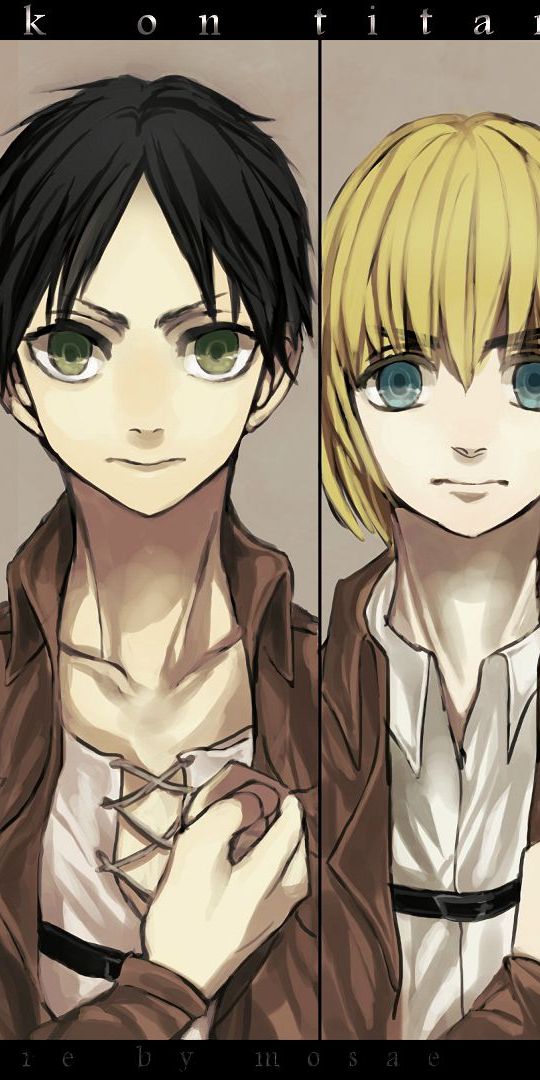 Phone wallpaper: Anime, Attack On Titan, Annie Leonhart, Armin Arlert ...