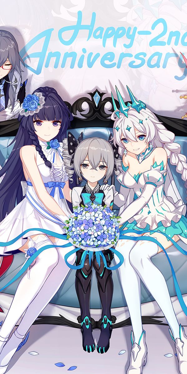 Phone Wallpaper Honkai Impact 3rd Video Game Bronya Zaychik Fu Hua Homu Honkai Impact 3rd